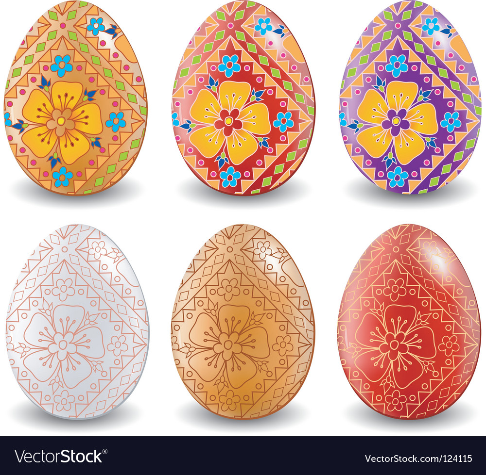 Eggs Royalty Free Vector Image - VectorStock