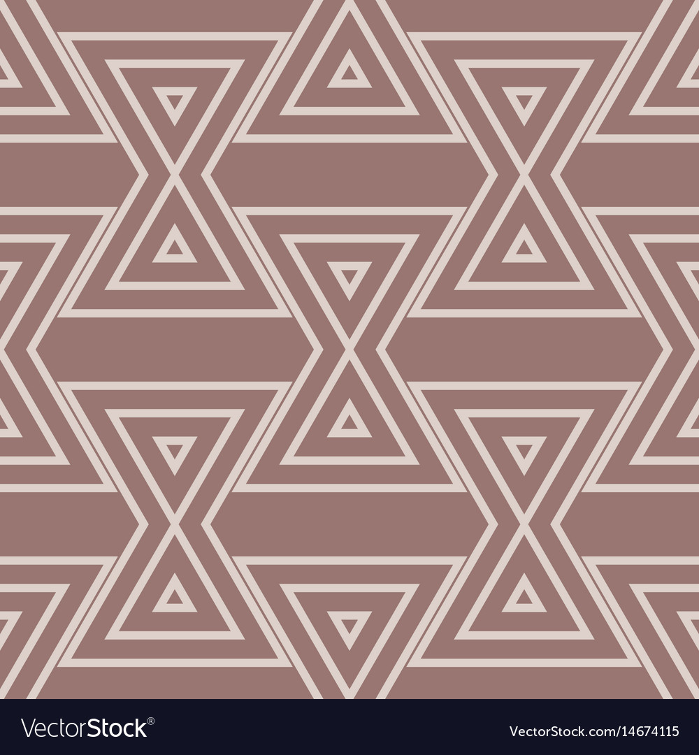 Geometric background triangle seamless pattern Vector Image