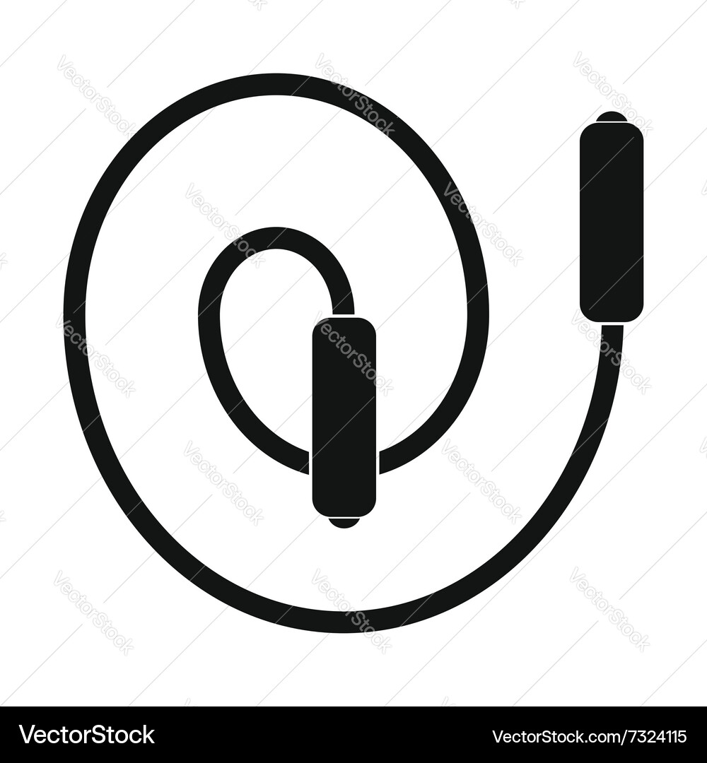 Skipping rope icon Royalty Free Vector Image - VectorStock