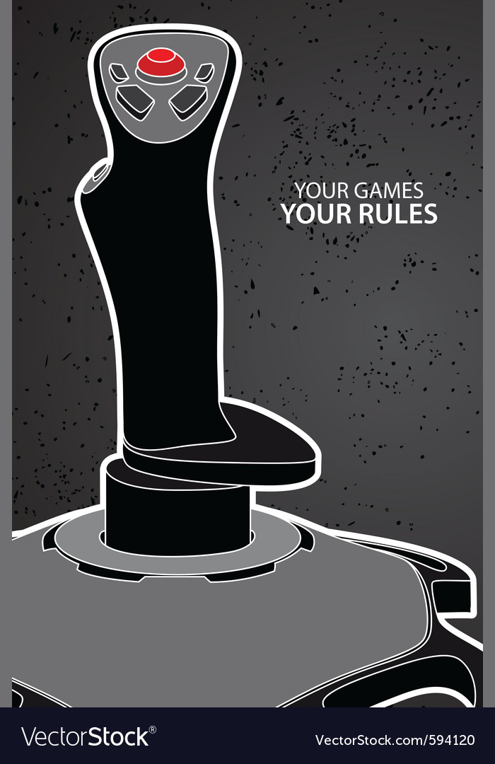 Pc or console controller Royalty Free Vector Image