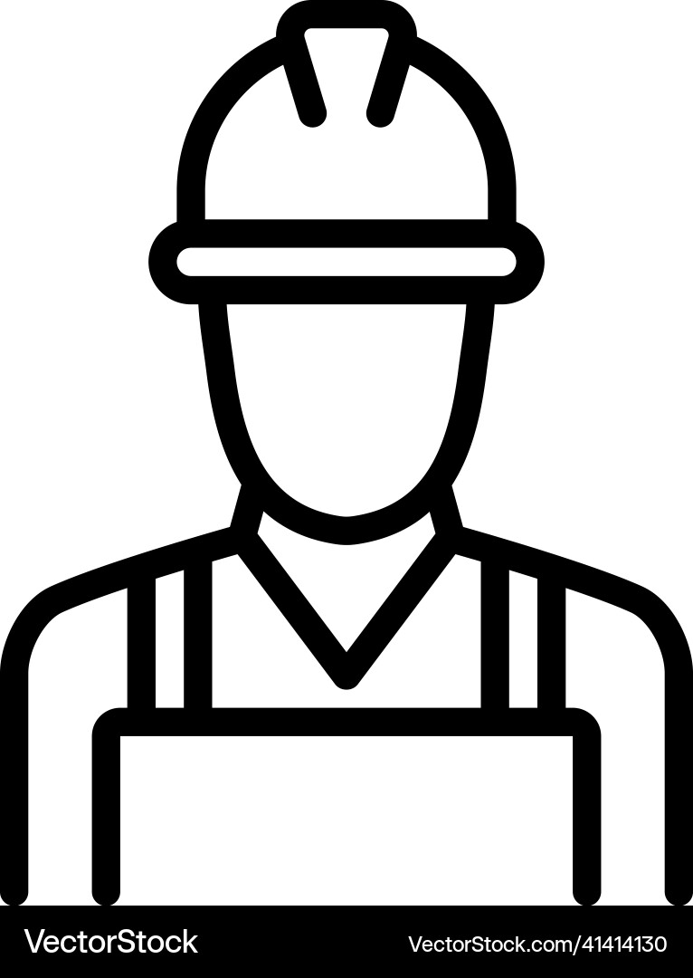 Contractor Royalty Free Vector Image - VectorStock