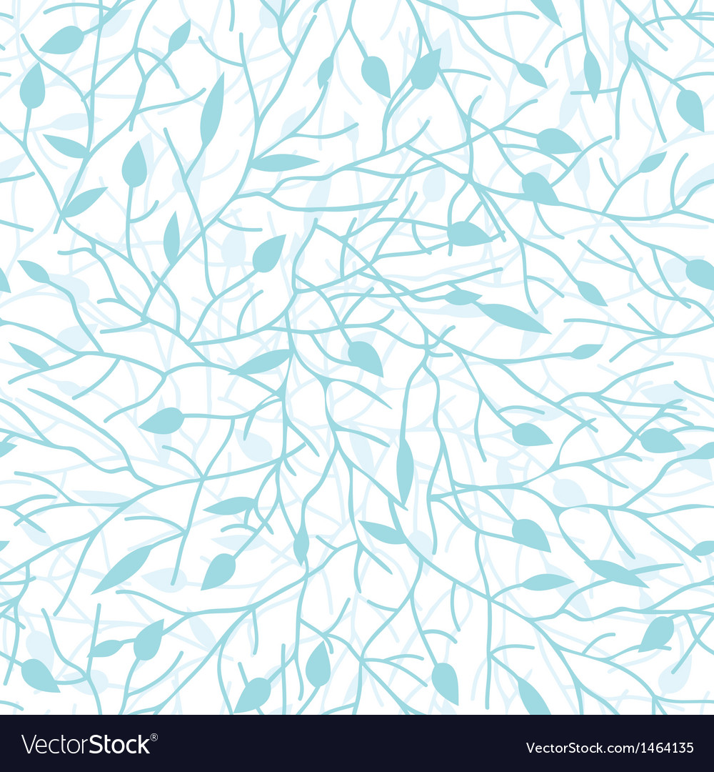Tree branches seamless pattern background Vector Image