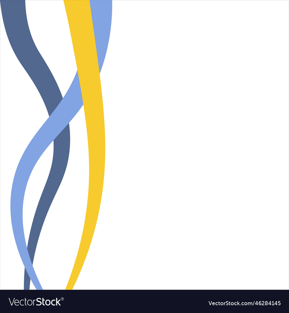 Curve border shape Royalty Free Vector Image - VectorStock