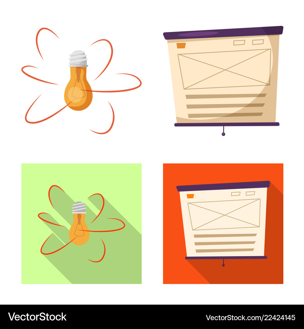 Design of education and learning symbol Royalty Free Vector