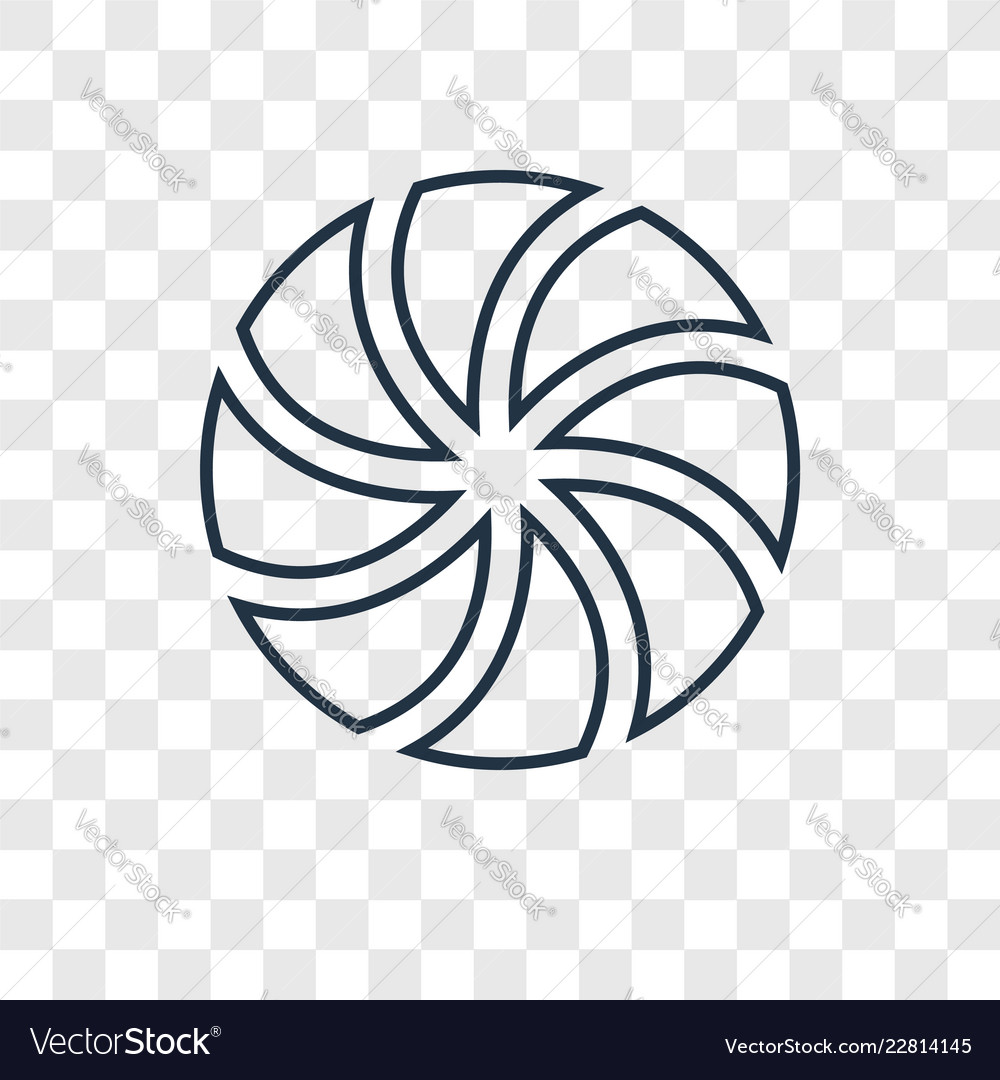 Loading concept linear icon isolated Royalty Free Vector