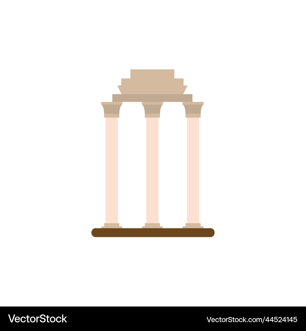 Roman forum romanum Royalty Free Vector Image - VectorStock
