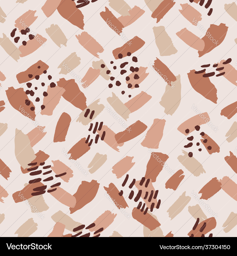 Colorful seamless pattern in boho style Royalty Free Vector