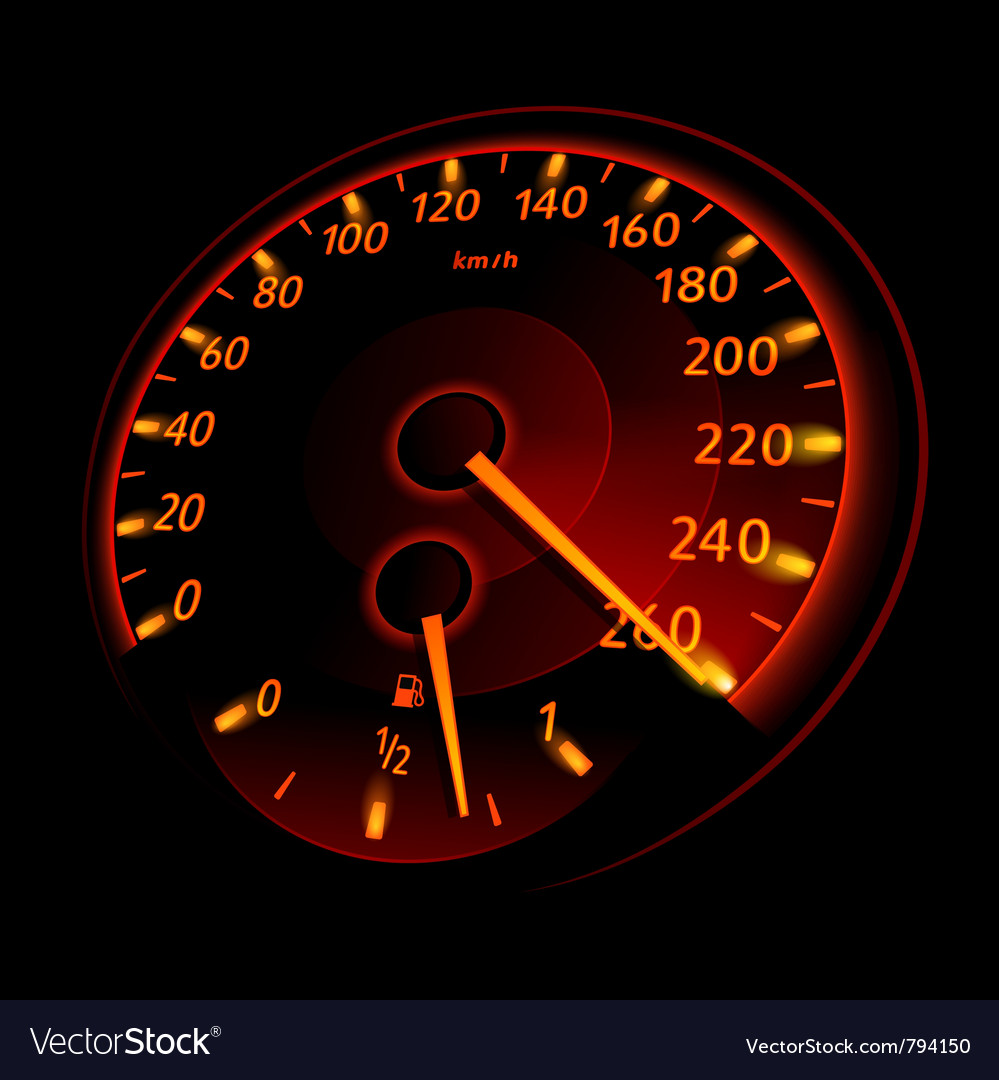 Speedometer Royalty Free Vector Image - VectorStock