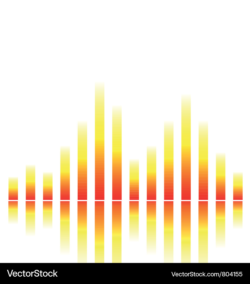 Equalizer Royalty Free Vector Image - VectorStock