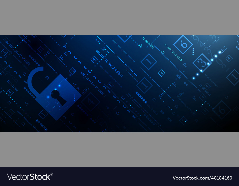 Abstract structure circuit computer technology Vector Image