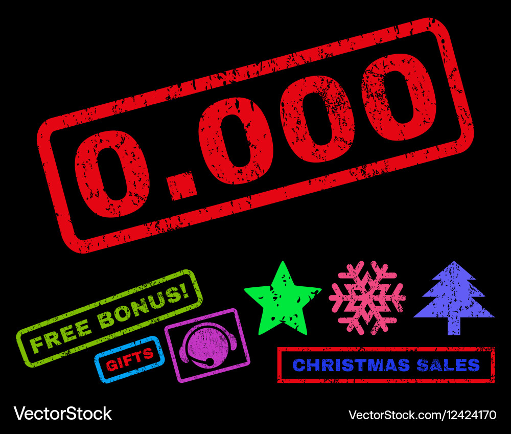 0000 rubber stamp Royalty Free Vector Image - VectorStock