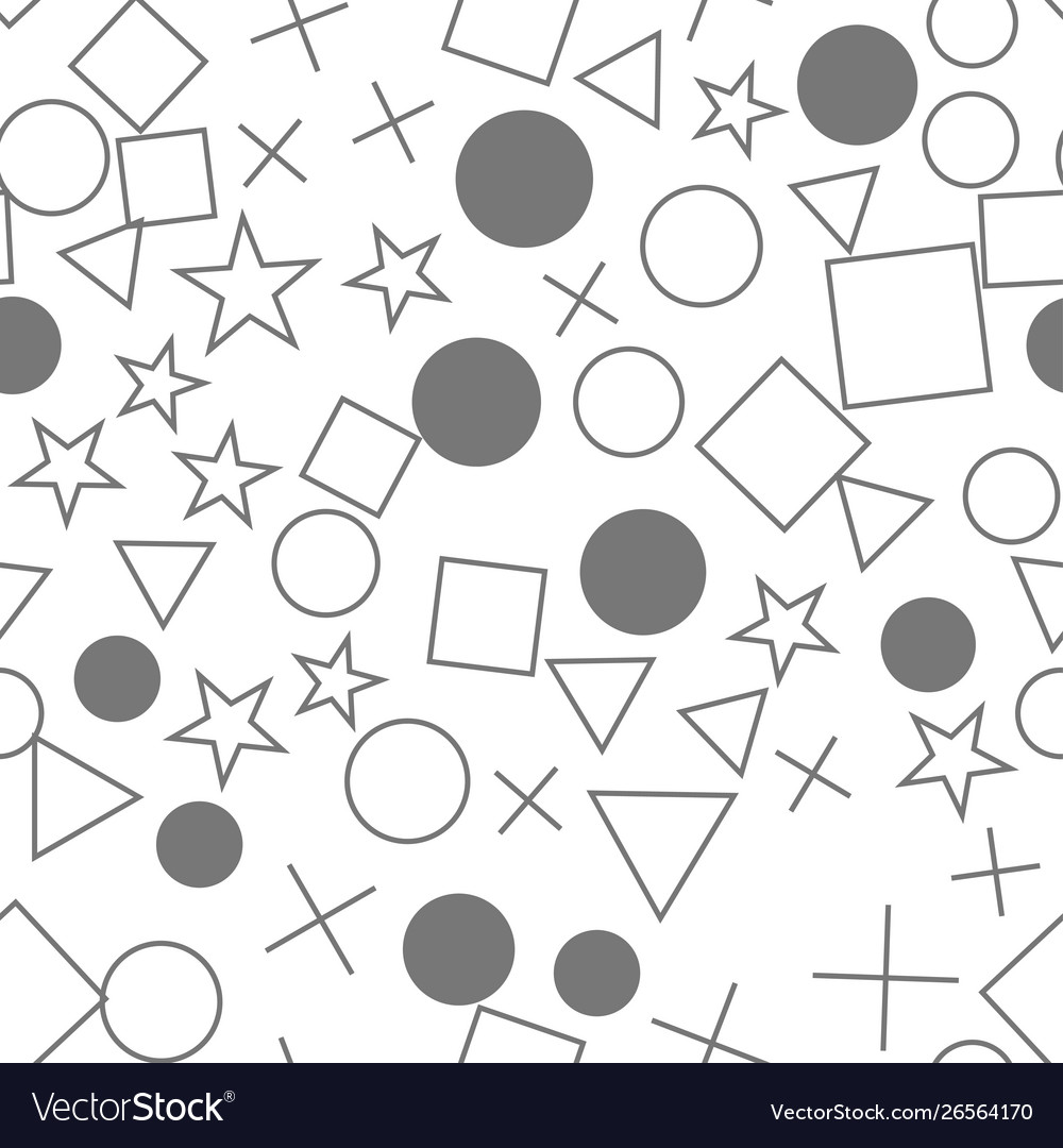 Abstract pattern repeat background template Vector Image