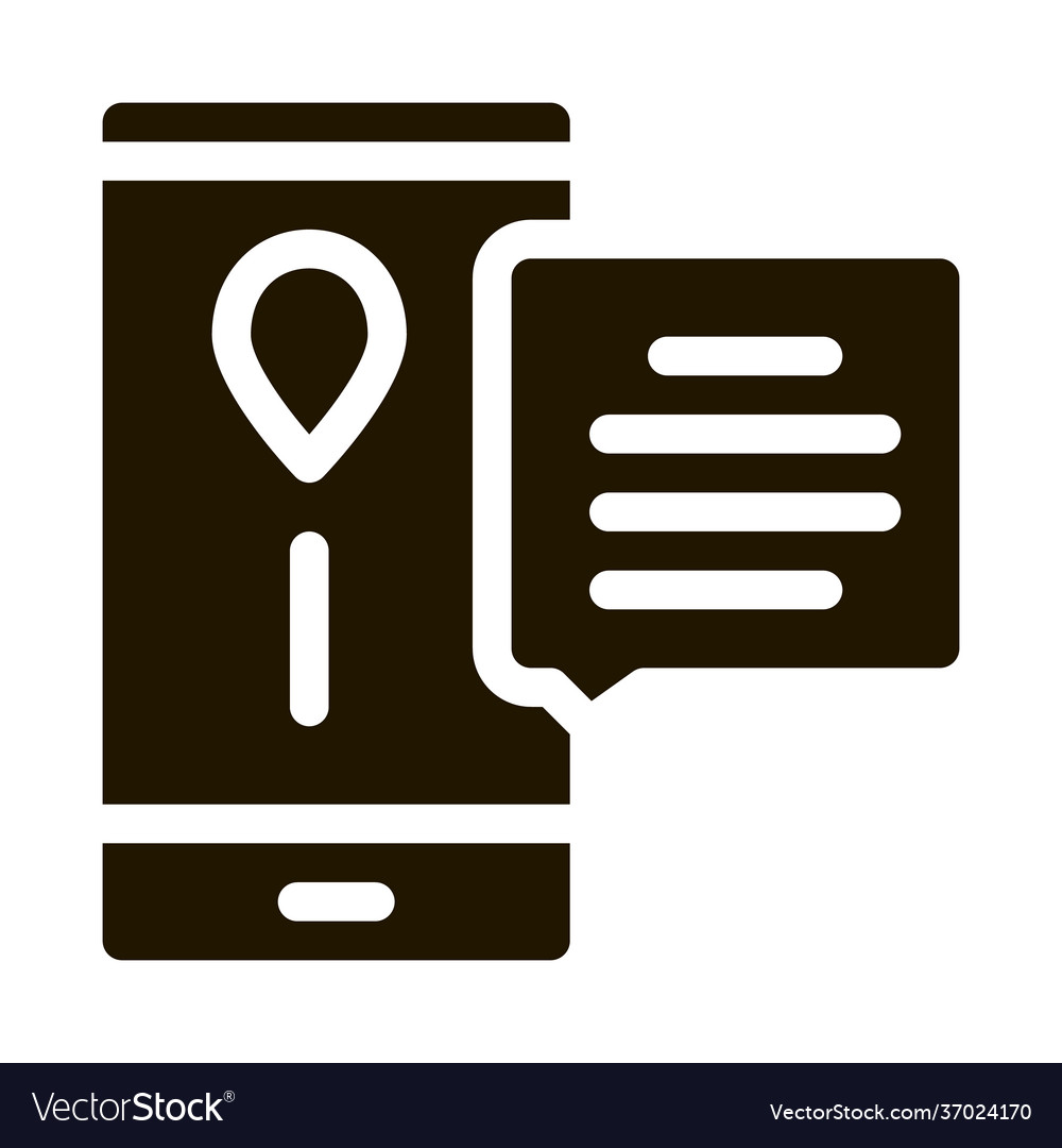 Courier delivery mobile application icon Vector Image Courier delivery mobile application icon Vector Image