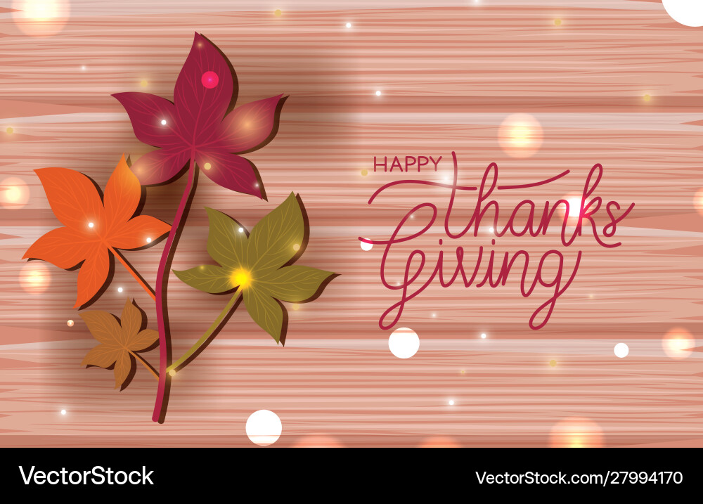 Happy thanksgiving day design Royalty Free Vector Image