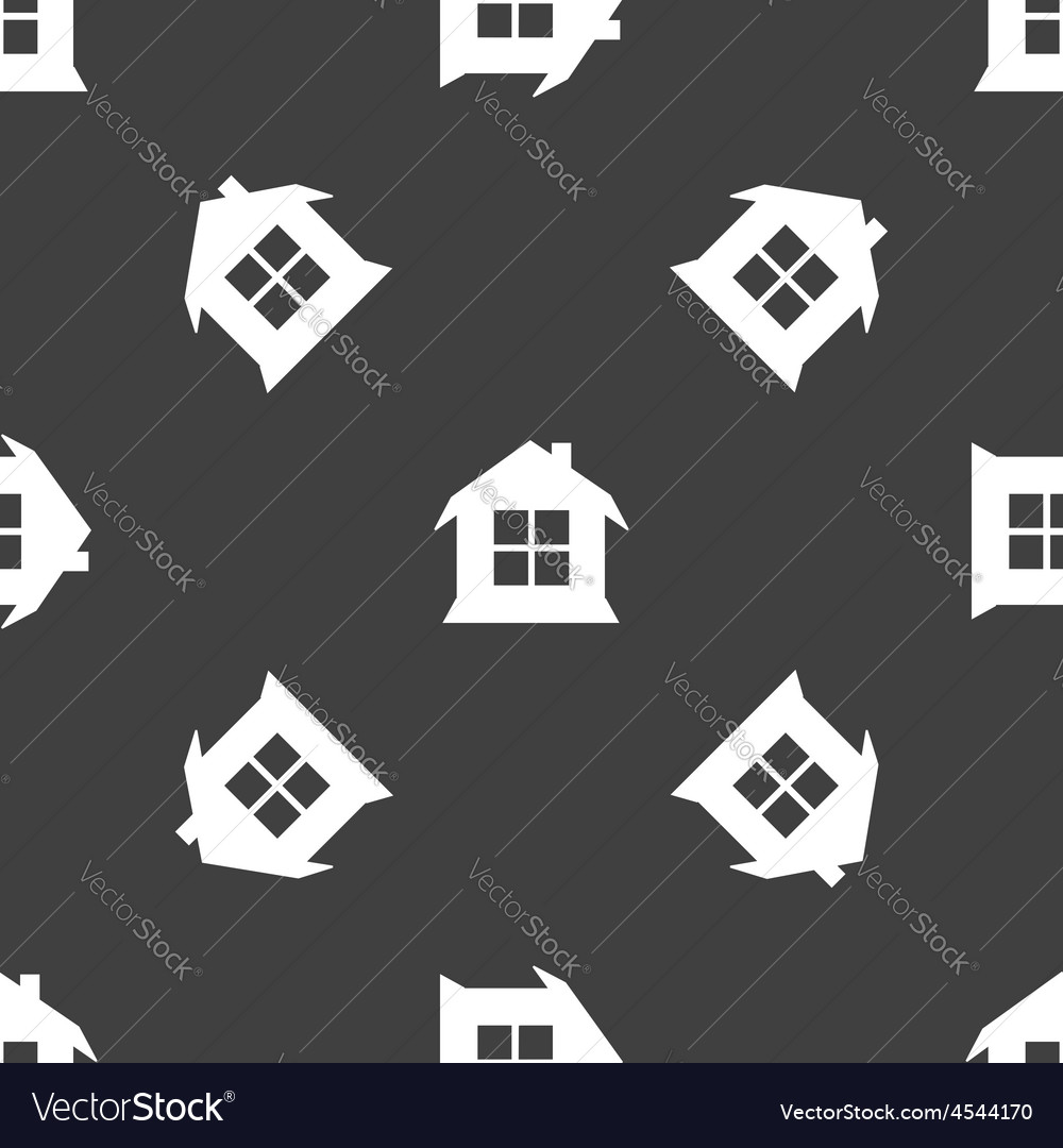 House pattern Royalty Free Vector Image - VectorStock