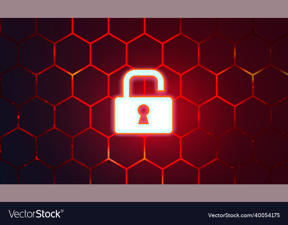 Abstract technology binary code red background Vector Image