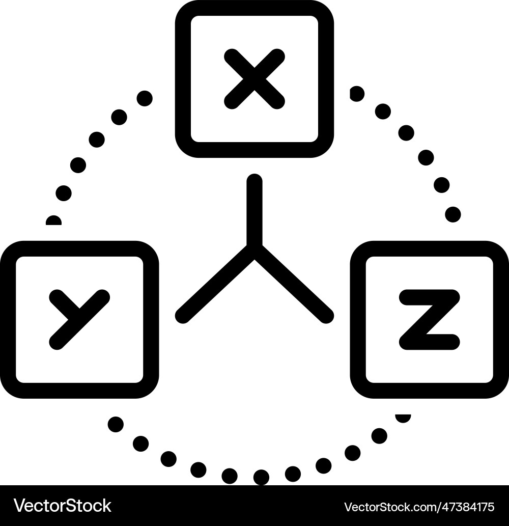 Coordinates Royalty Free Vector Image - VectorStock