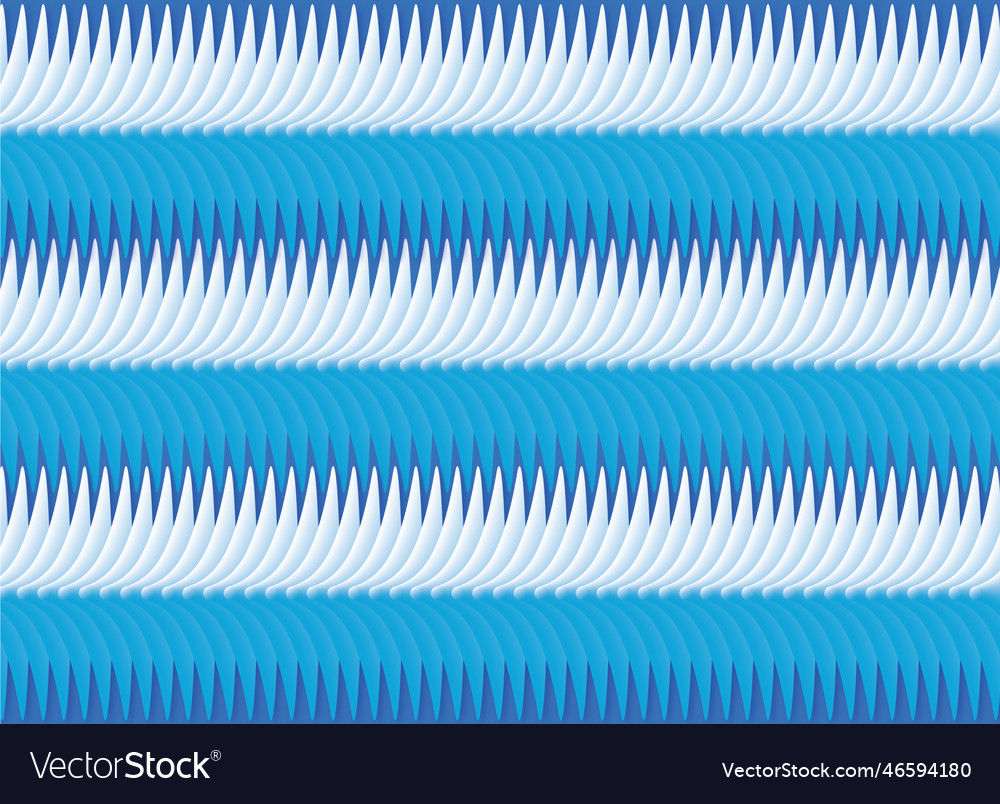 Abstract background from comb turquoise pattern Vector Image