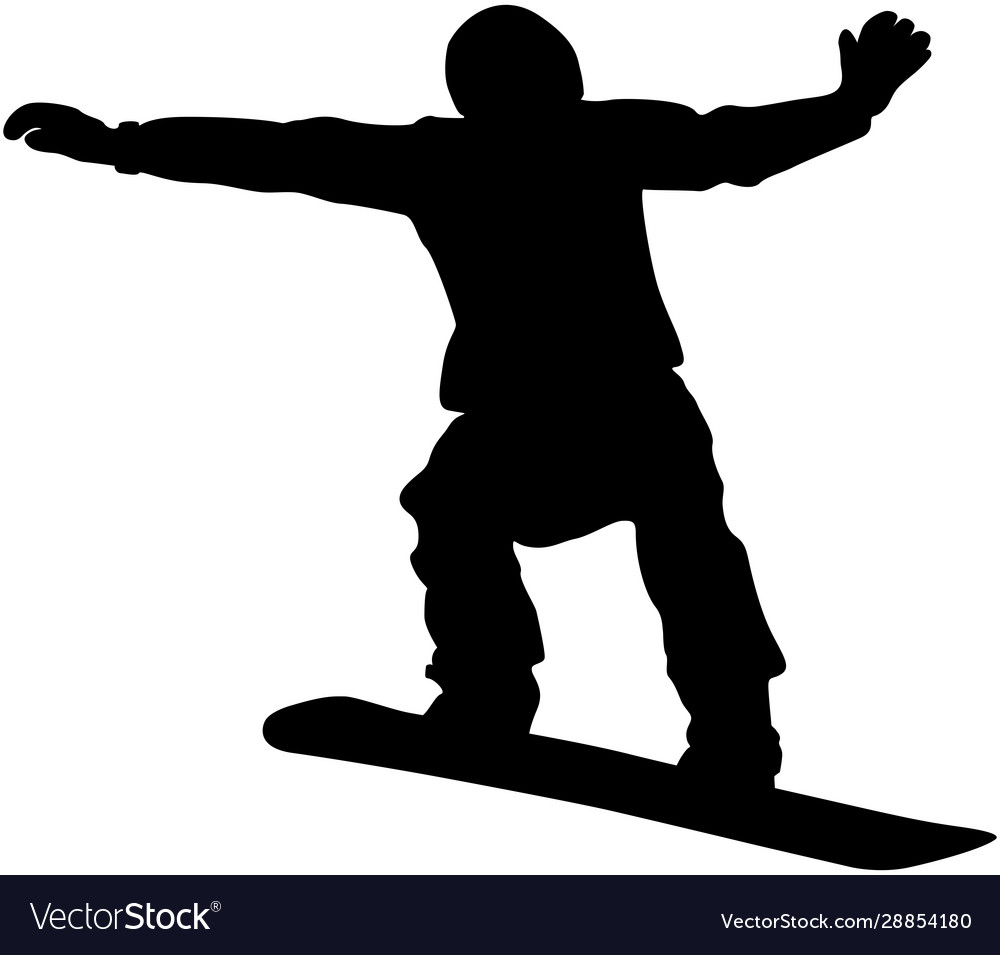 Snowboard competition Royalty Free Vector Image