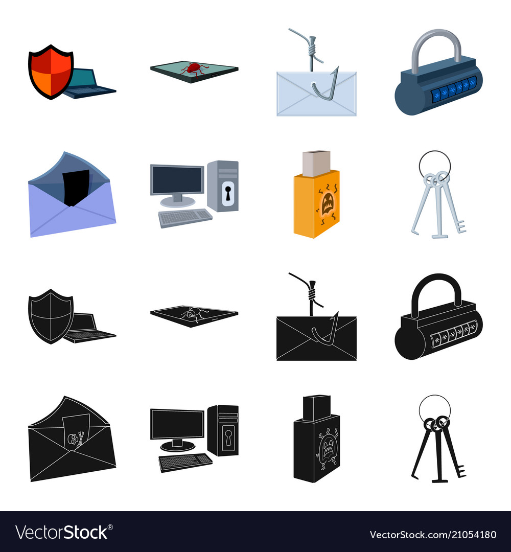 Virus monitor display screen hackers Royalty Free Vector Virus monitor display screen hackers Royalty Free Vector
