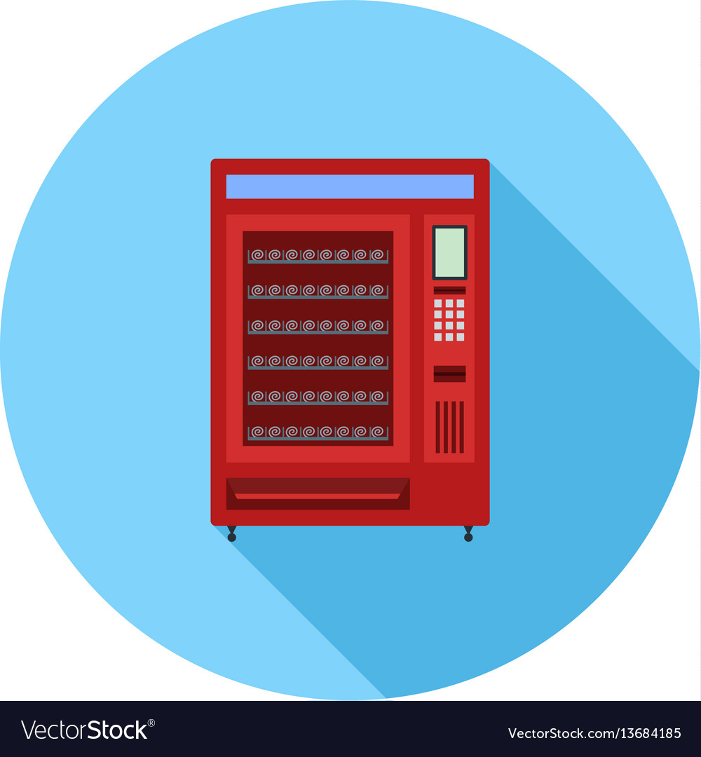 Vending machine Royalty Free Vector Image - VectorStock