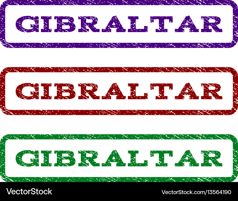 Gibraltar watermark stamp Royalty Free Vector Image