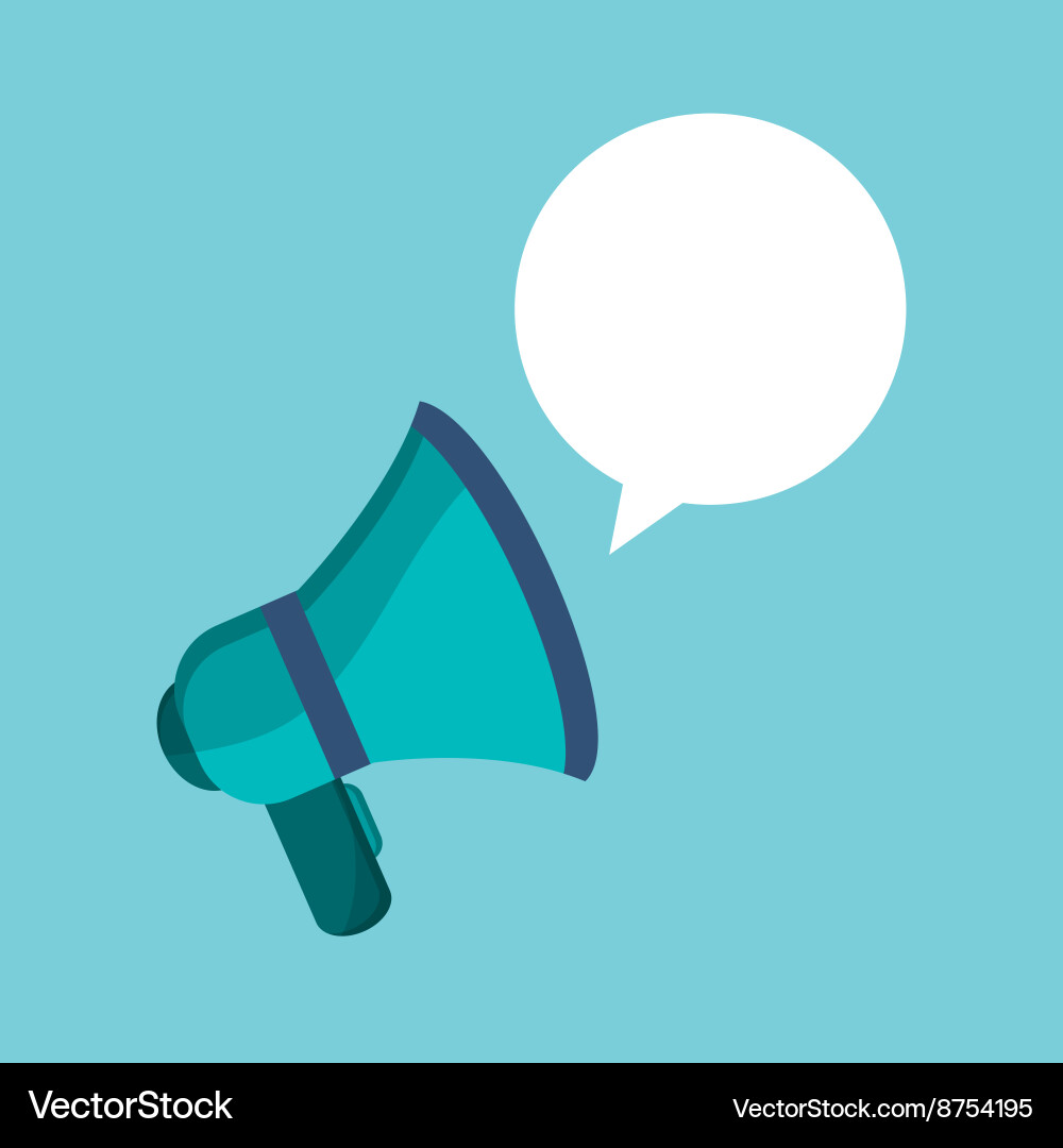 Business concept media icon communication Vector Image