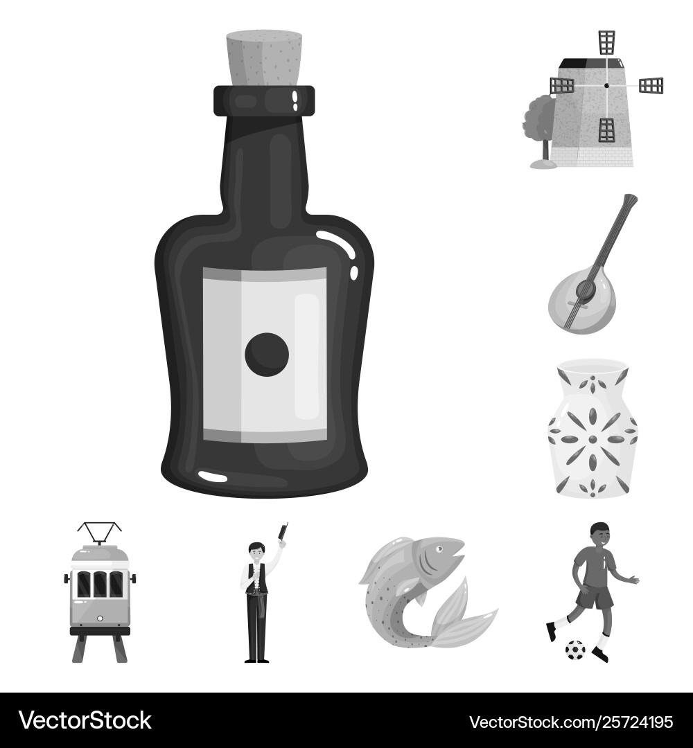 Design and traditional symbol set Royalty Free Vector Image