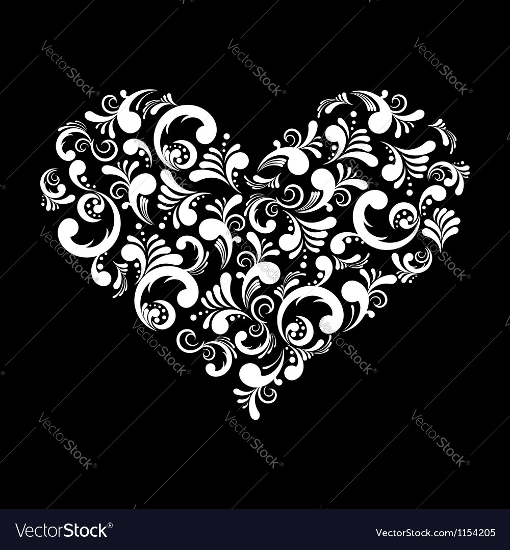 Abstract heart Royalty Free Vector Image - VectorStock