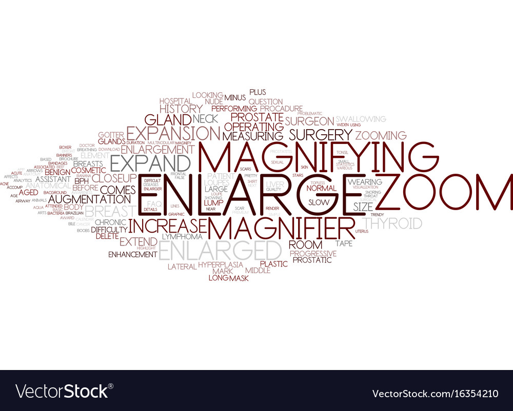 Enlarge Word Cloud Concept Royalty Free Vector Image enlarge-word-cloud-concept-royalty-free-vector-image
