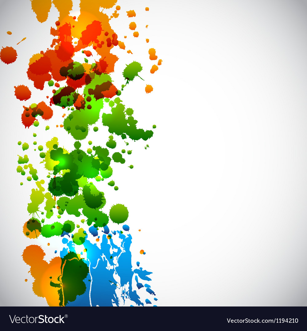Splash background Royalty Free Vector Image - VectorStock