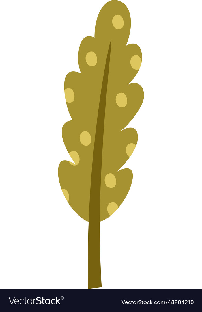 Tree abstract icon Royalty Free Vector Image - VectorStock