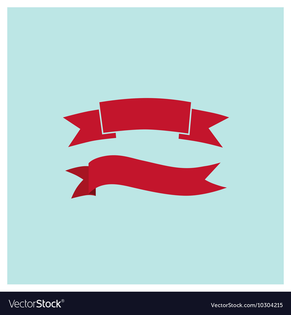 Red web ribbons set Royalty Free Vector Image - VectorStock Red web ribbons set Royalty Free Vector Image - VectorStock