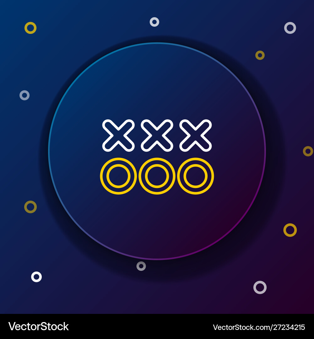 White and yellow line planning strategy concept Vector Image