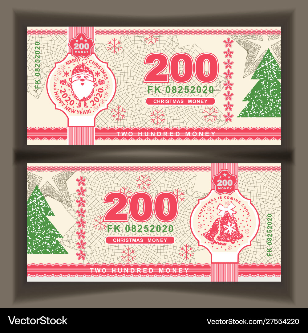 Money banknotes with portrait Royalty Free Vector Image