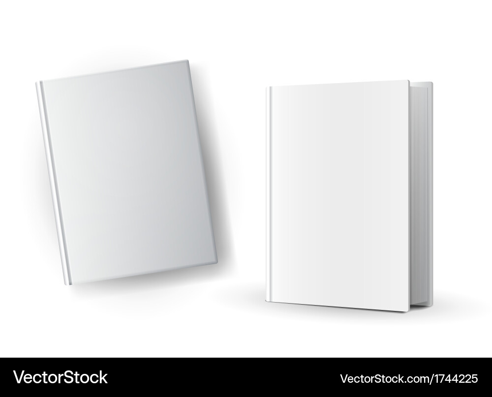 Blank Book Cover Psd