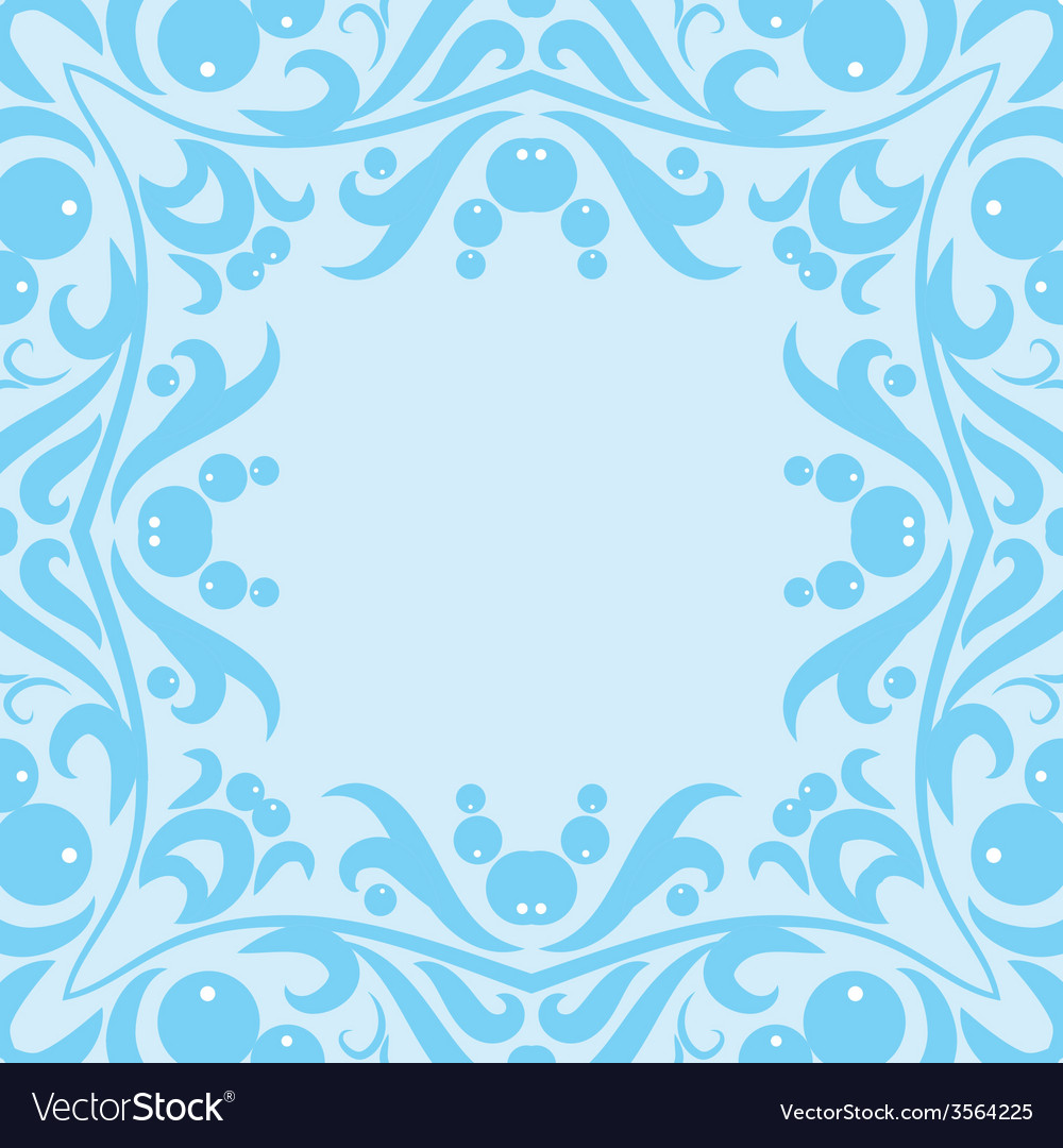 Blue Pattern Royalty Free Vector Image - VectorStock
