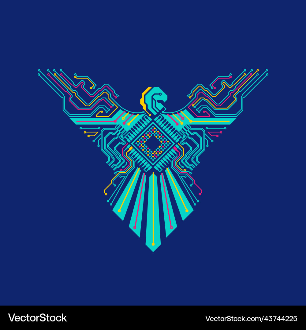 Electroniceagle Royalty Free Vector Image - VectorStock