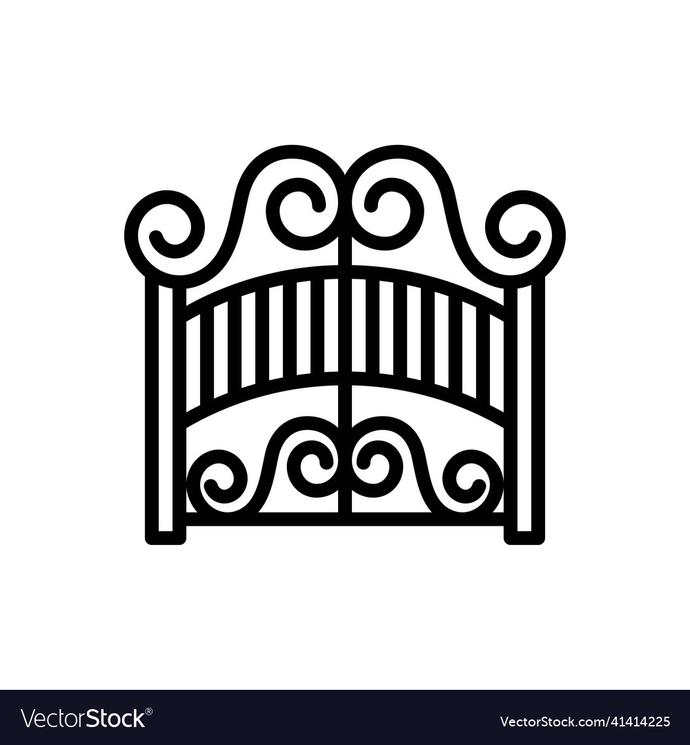 Gates Royalty Free Vector Image - VectorStock