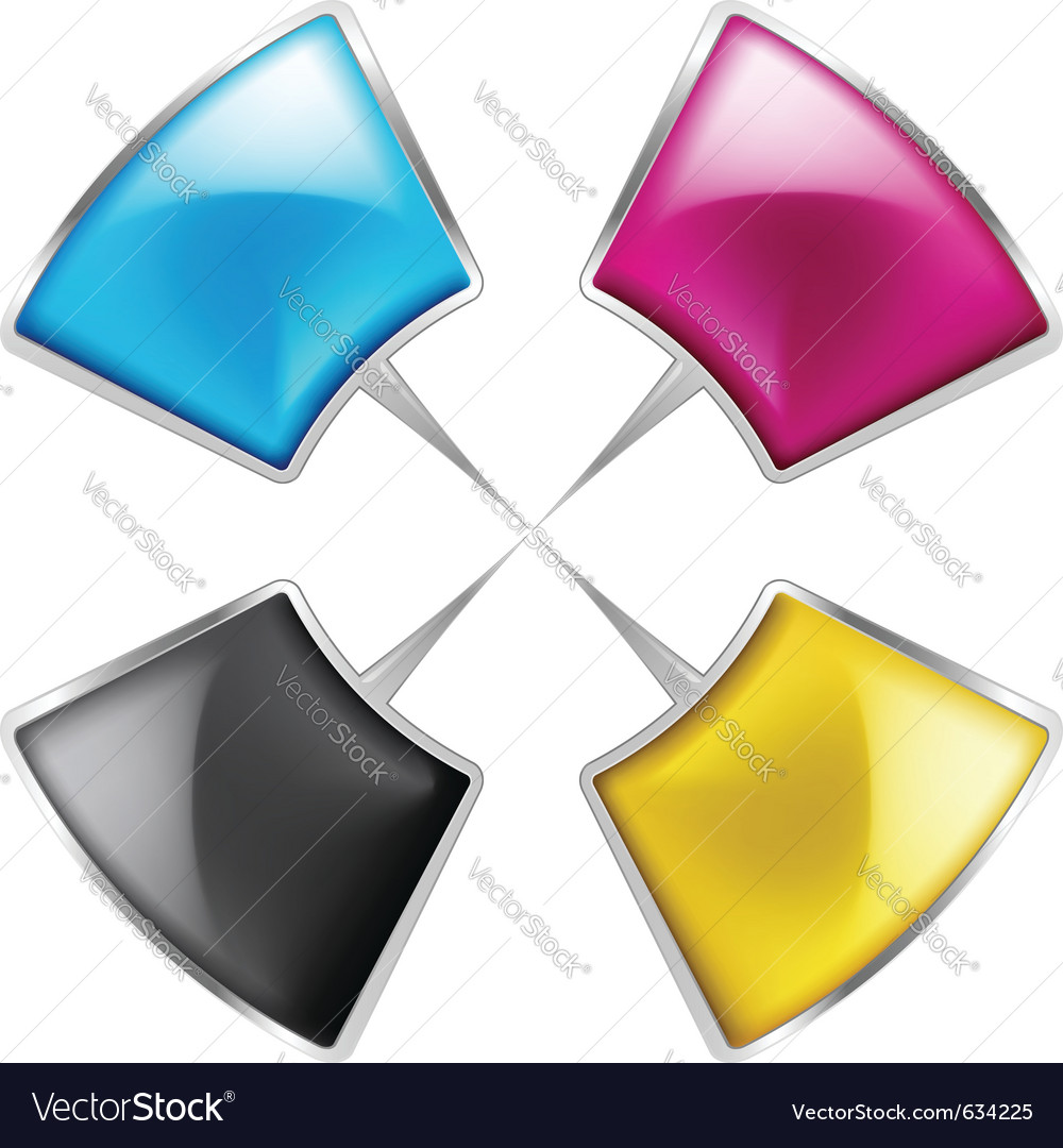 Pointers Royalty Free Vector Image - VectorStock