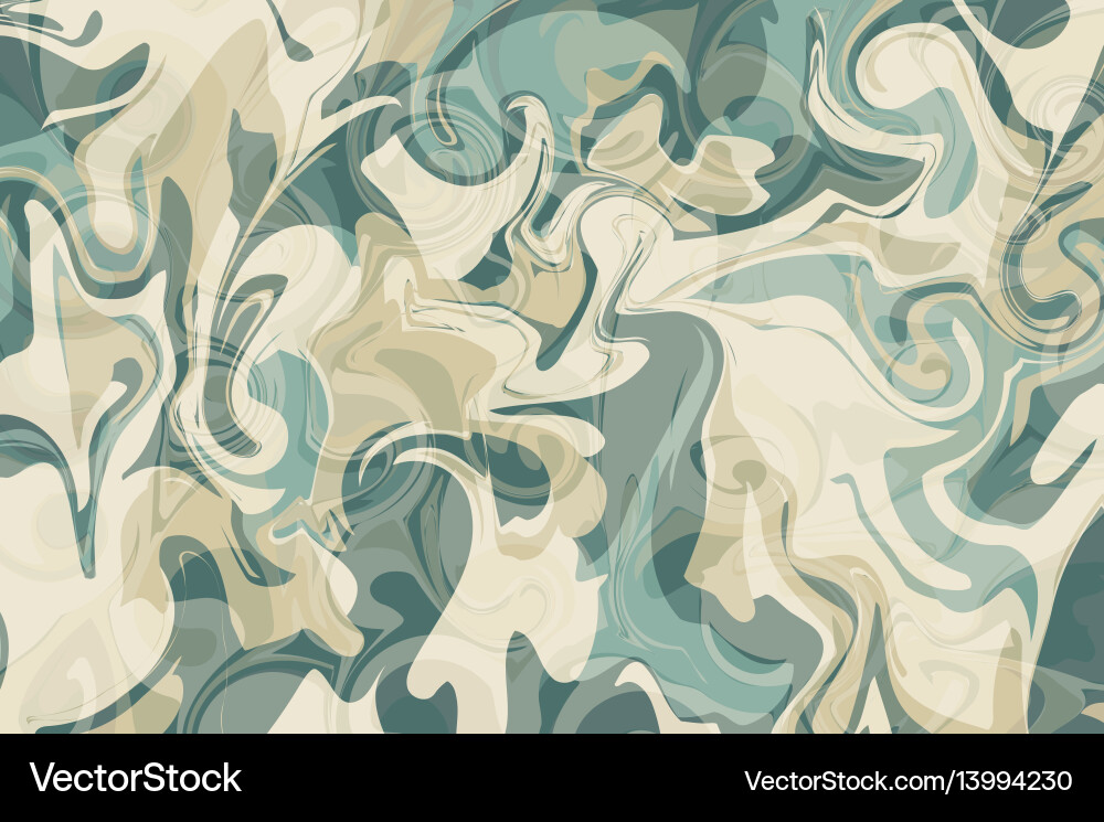 Marbled paper turquoise craft product texture Vector Image
