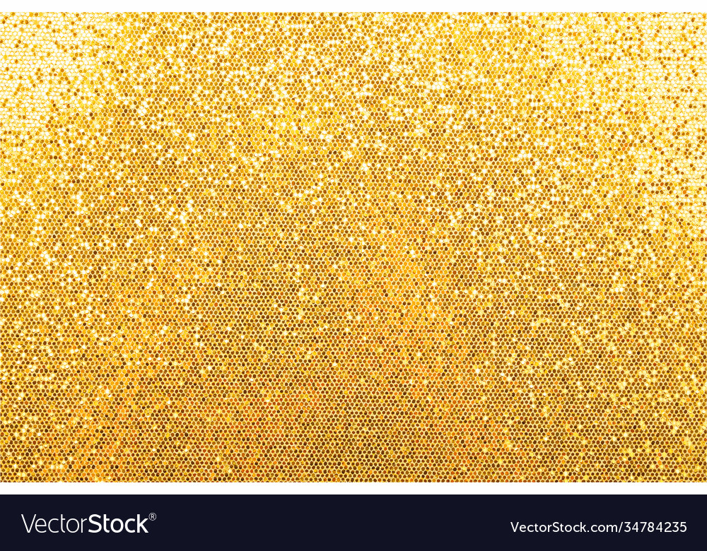 Abstract Background Texture Golden Glitter Vector Image