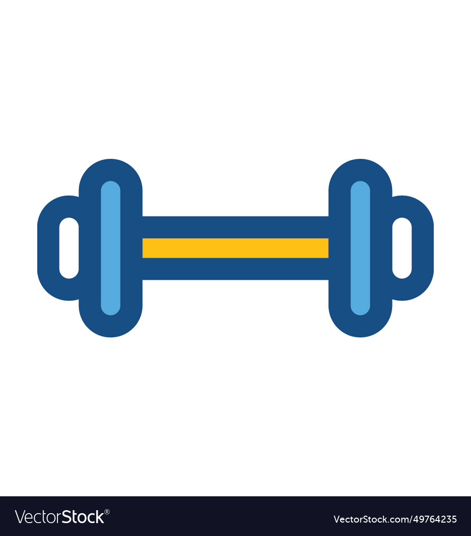 Dumbbells icon Royalty Free Vector Image - VectorStock