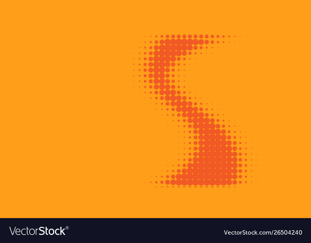 Gradient futuristic pattern Royalty Free Vector Image