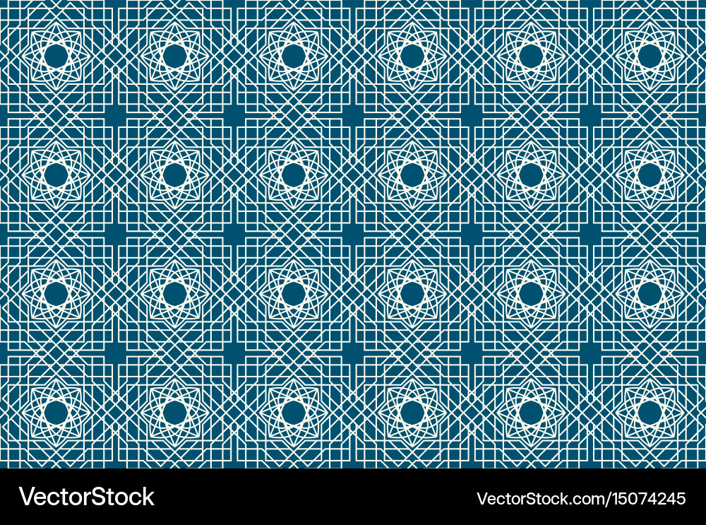 Islamic seamless pattern Royalty Free Vector Image