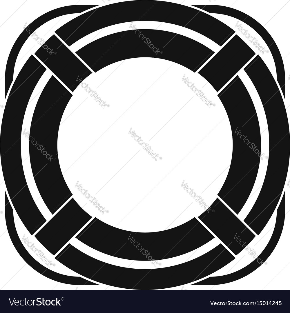 Lifebuoy icon simple Royalty Free Vector Image Lifebuoy icon simple Royalty Free Vector Image