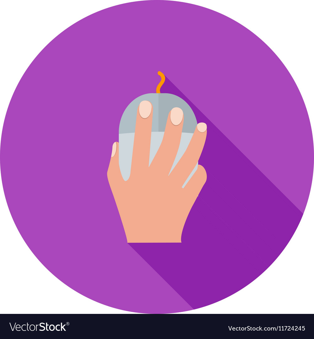 Using Mouse Royalty Free Vector Image Vectorstock