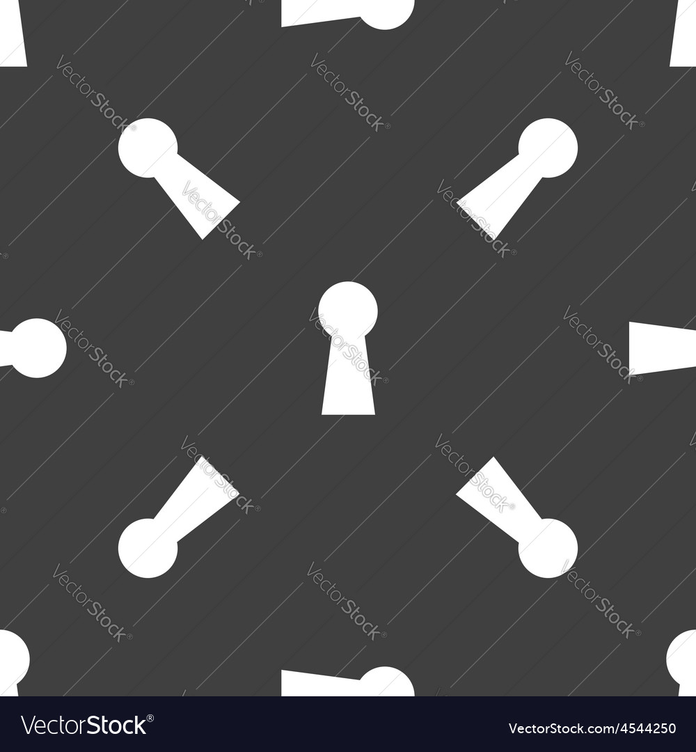 Keyhole pattern Royalty Free Vector Image - VectorStock