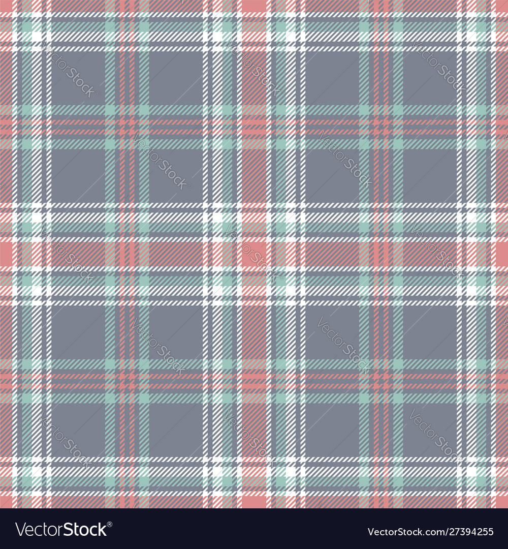 Seamless plaid pattern background Royalty Free Vector Image