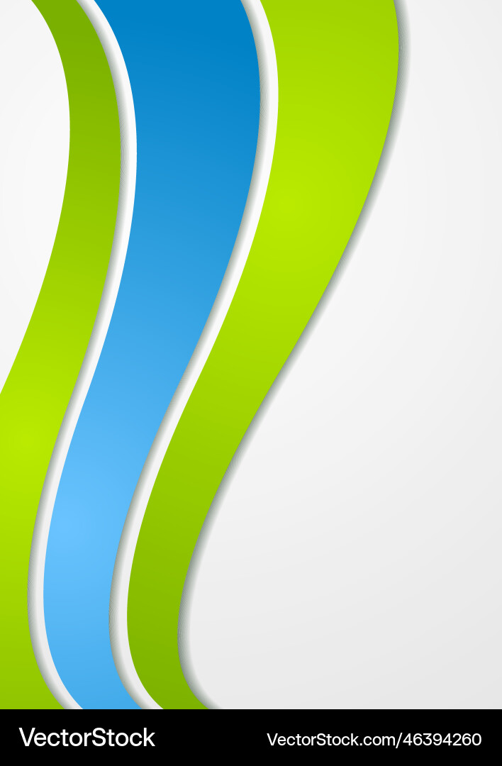 Colourful waves background Royalty Free Vector Image